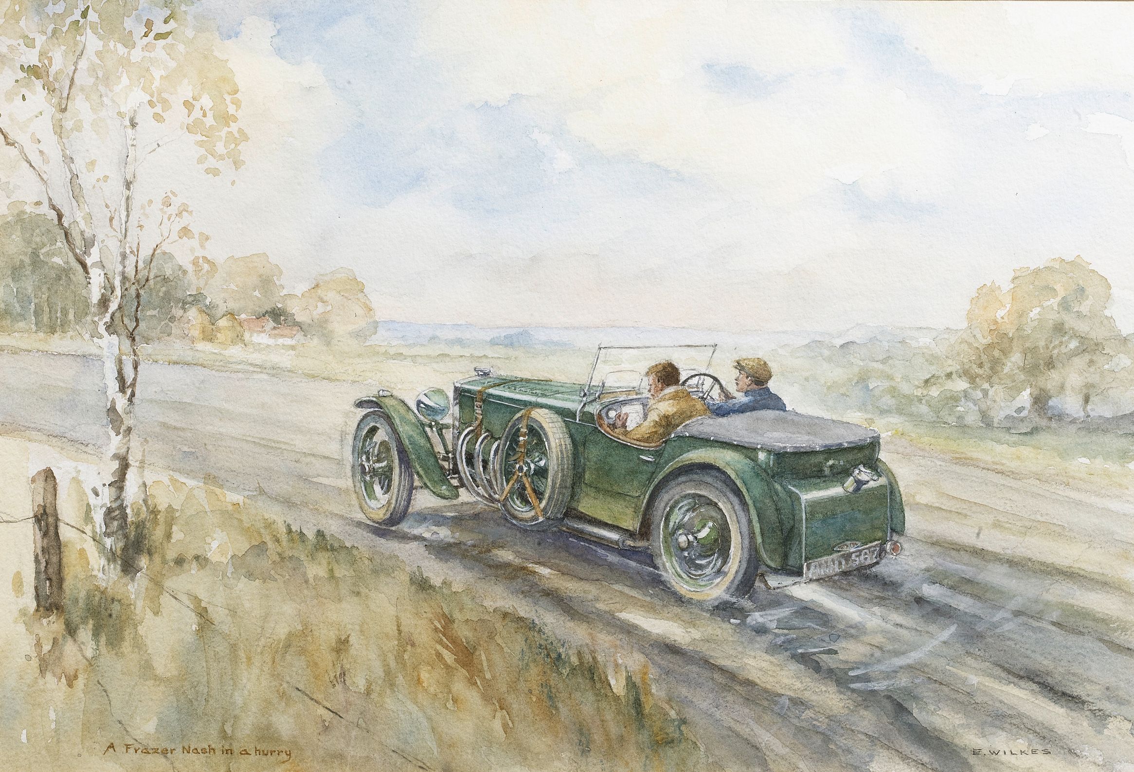 Bonhams Cars : Edward Wilkes (1914-), 'A Frazer Nash in a Hurry',