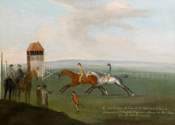 Bonhams : Francis Sartorius (London 1734-1804) A matched race between ...