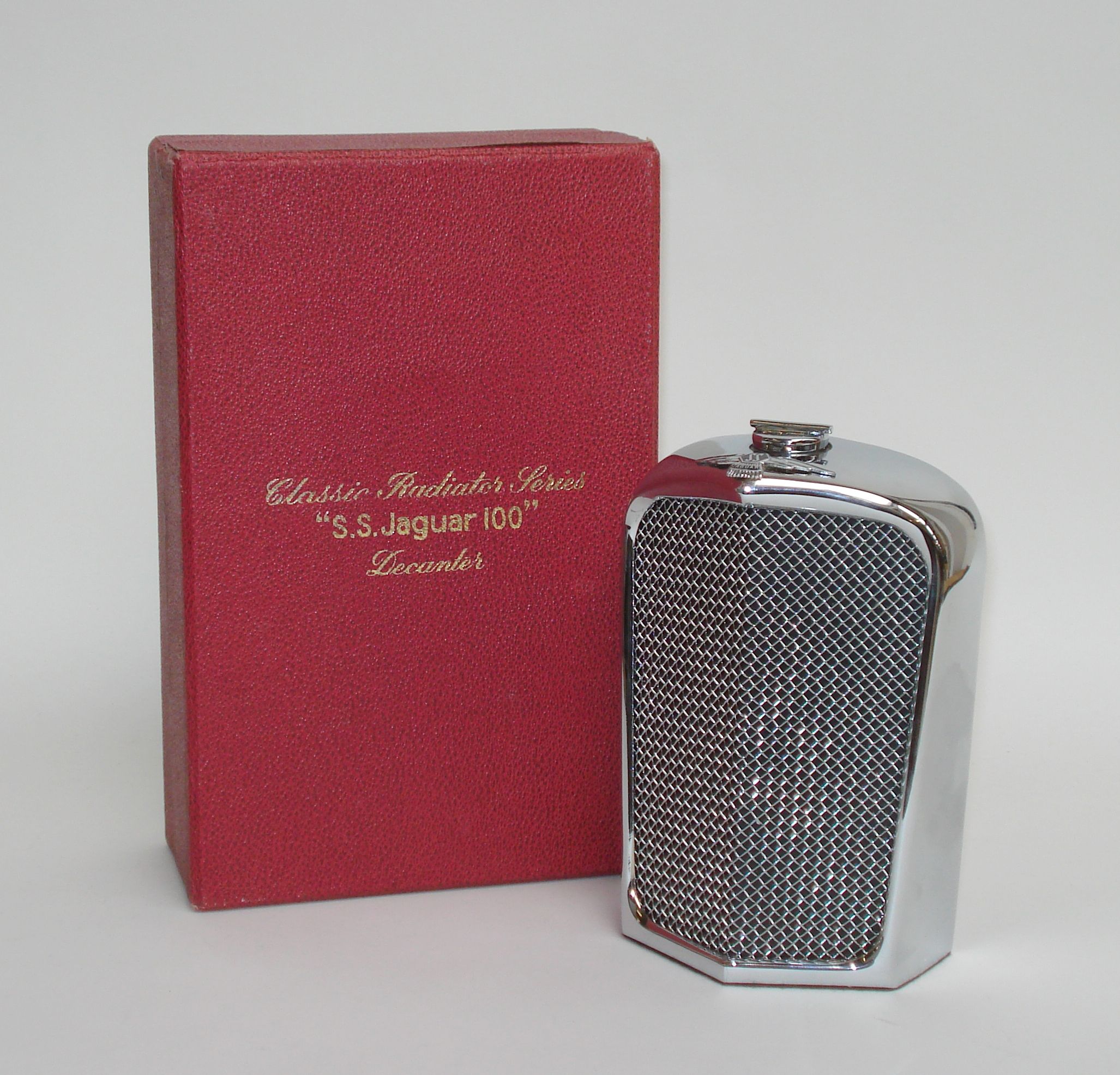 Bonhams Cars : An S.S. Jaguar 100 decanter by Ruddspeed Ltd, British ...