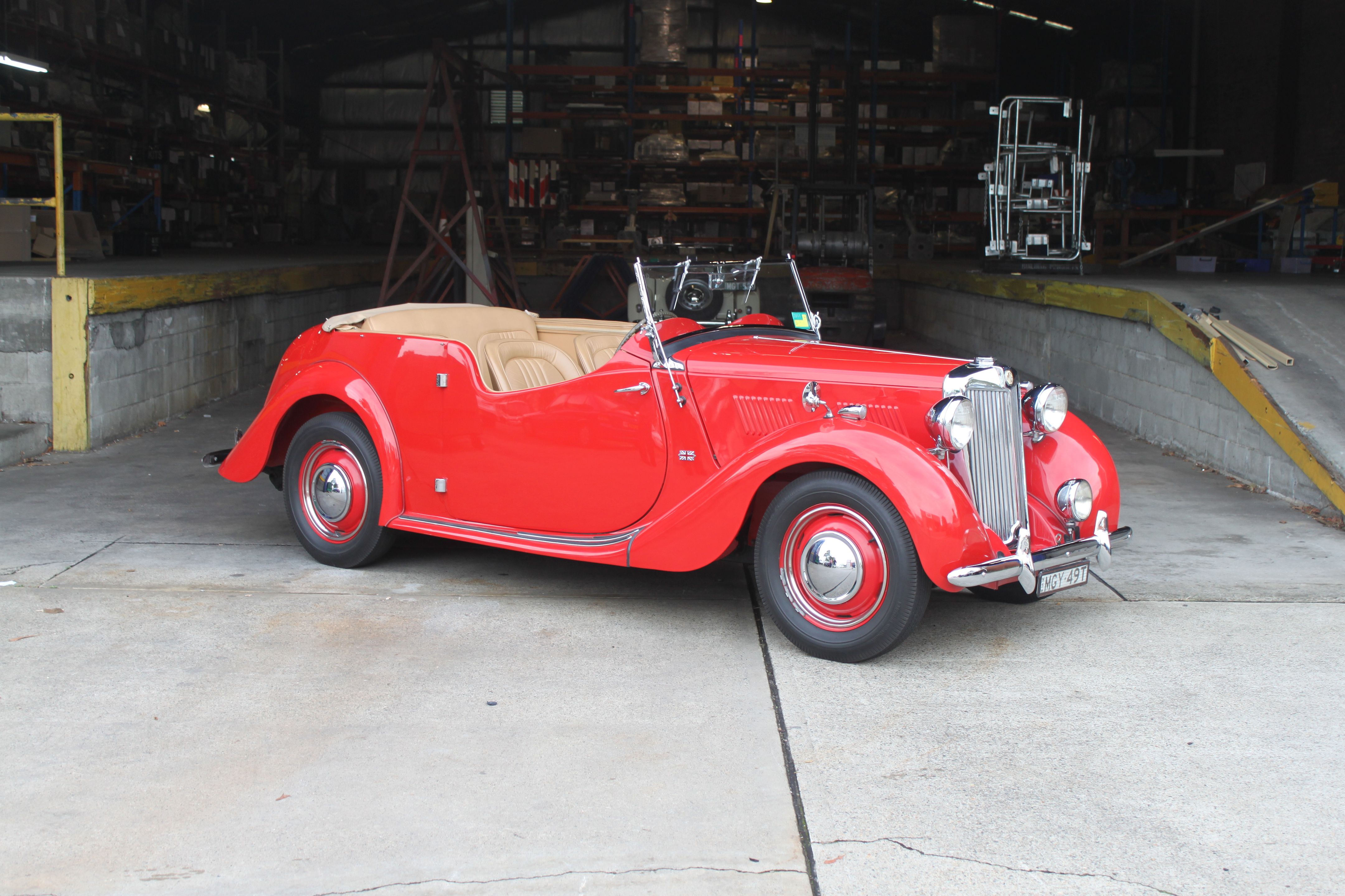 Bonhams Cars : 1949 MG YT Tourer Chassis no. 3384 Engine no. XPAG/TR/13236