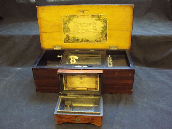 Bonhams : Two late nineteenth century music boxes