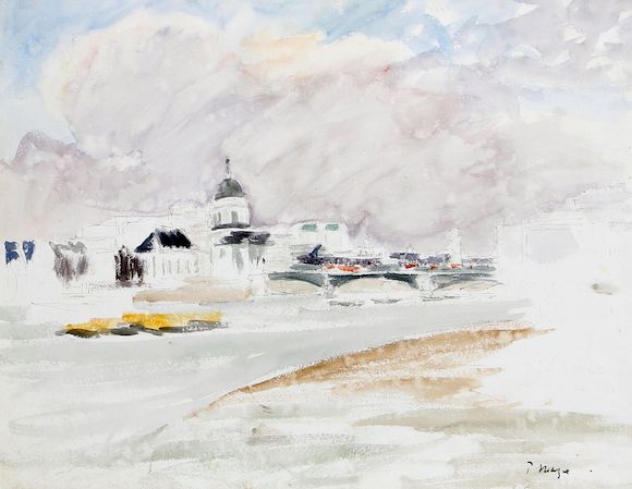 Bonhams : Paul Lucien Maze (French, 1887-1979) View of the Thames