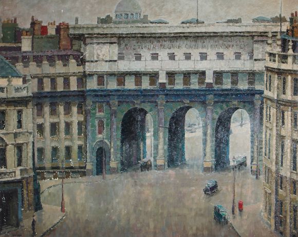 Bonhams : Harold Workman (British, 1897-1975) Admiralty Arch