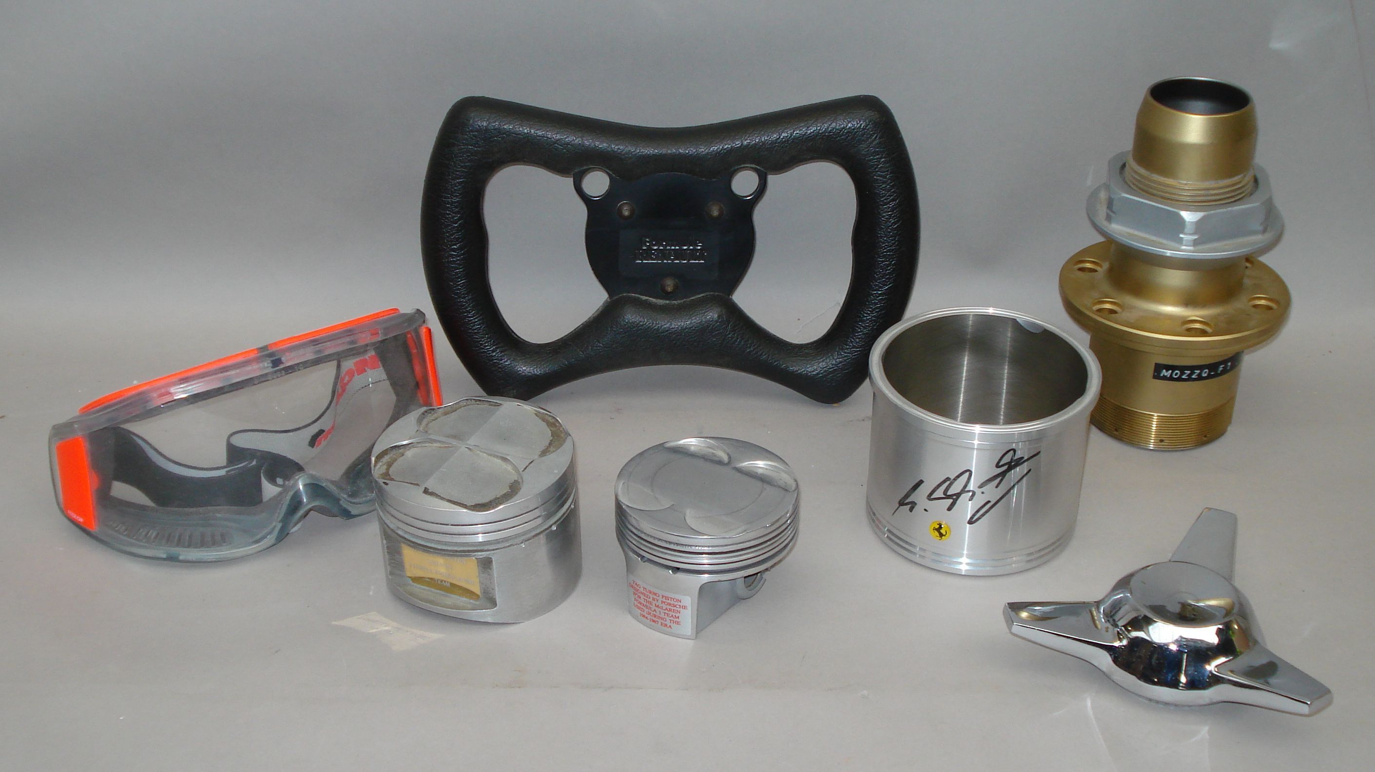 Bonhams Cars : Assorted F1 Grand Prix parts and accessories,