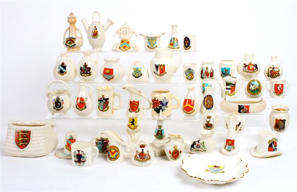 Bonhams : A collection of crested ware Early/mid 20th century