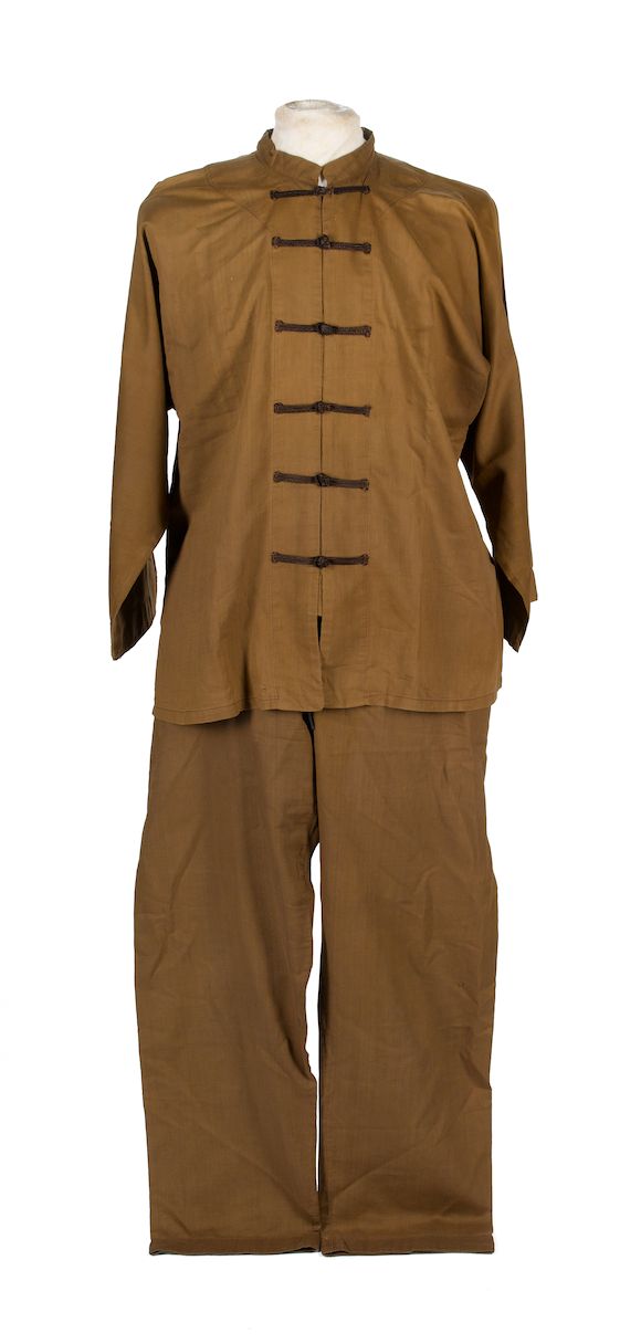 Bonhams : A costume worn by actor Victor Sen Yung as Hop Sing in the TV ...