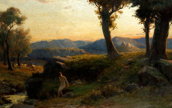 Bonhams : George Faulkner Wetherbee (American, 1851-1920) 'Land of Romance'