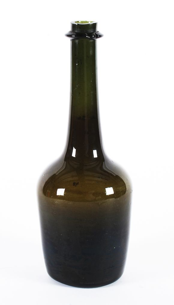 Bonhams : A Dutch wine bottle, circa 1770