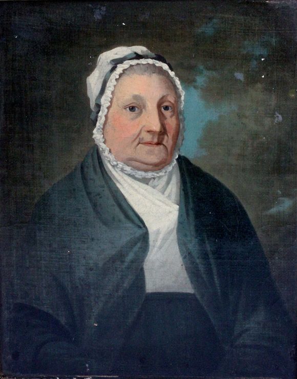 Bonhams : Follower of George Sharples 24 x 19.5cm.