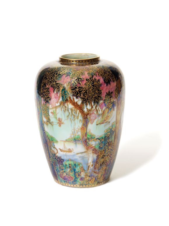 Bonhams : Daisy Makeig-Jones for Wedgwood 'Sycamore Tree' a Fairyland ...