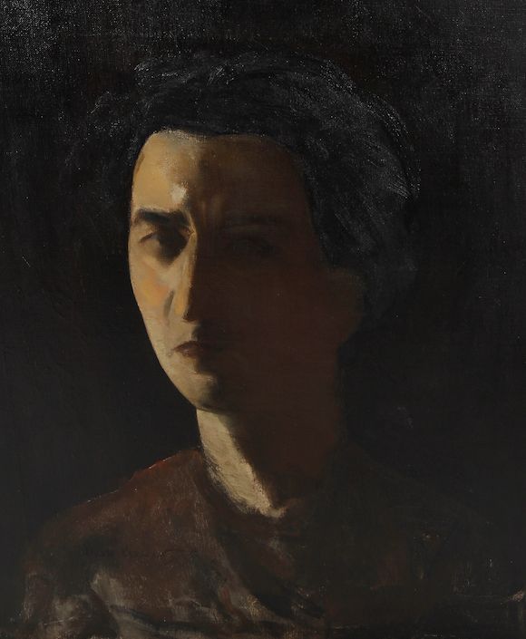 Bonhams : Jacob Kramer (British, 1892-1962) Self portrait