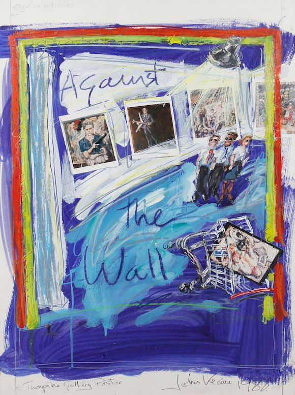 Bonhams : John Keane (British, born 1954) Turnpike Gallery Poster 100 x ...