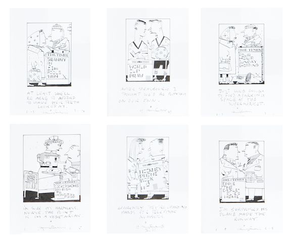 Bonhams : Barry Fantoni (Italian, born 1940) An archive of Times ...