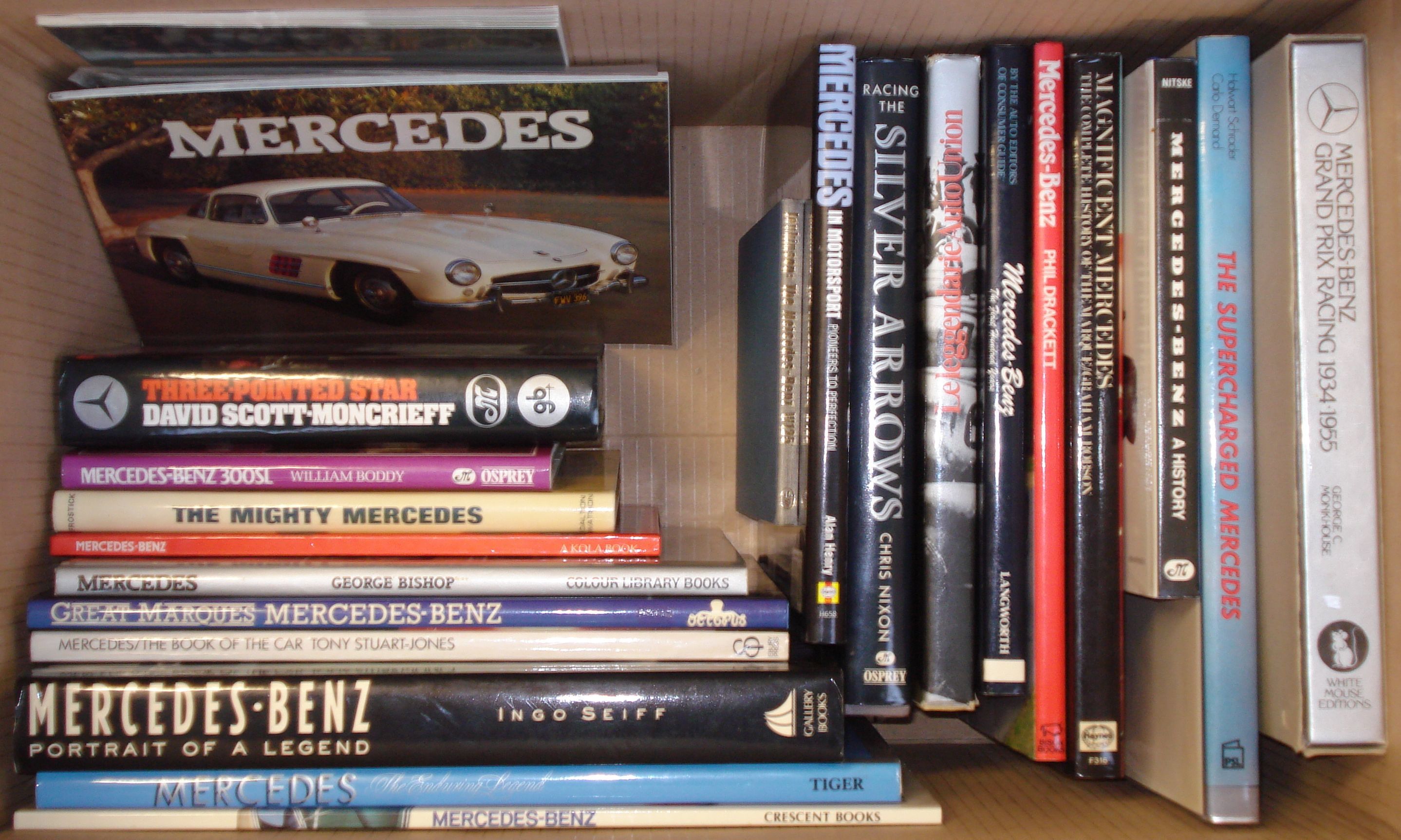 Bonhams Cars : A quantity of Mercedes-Benz books,
