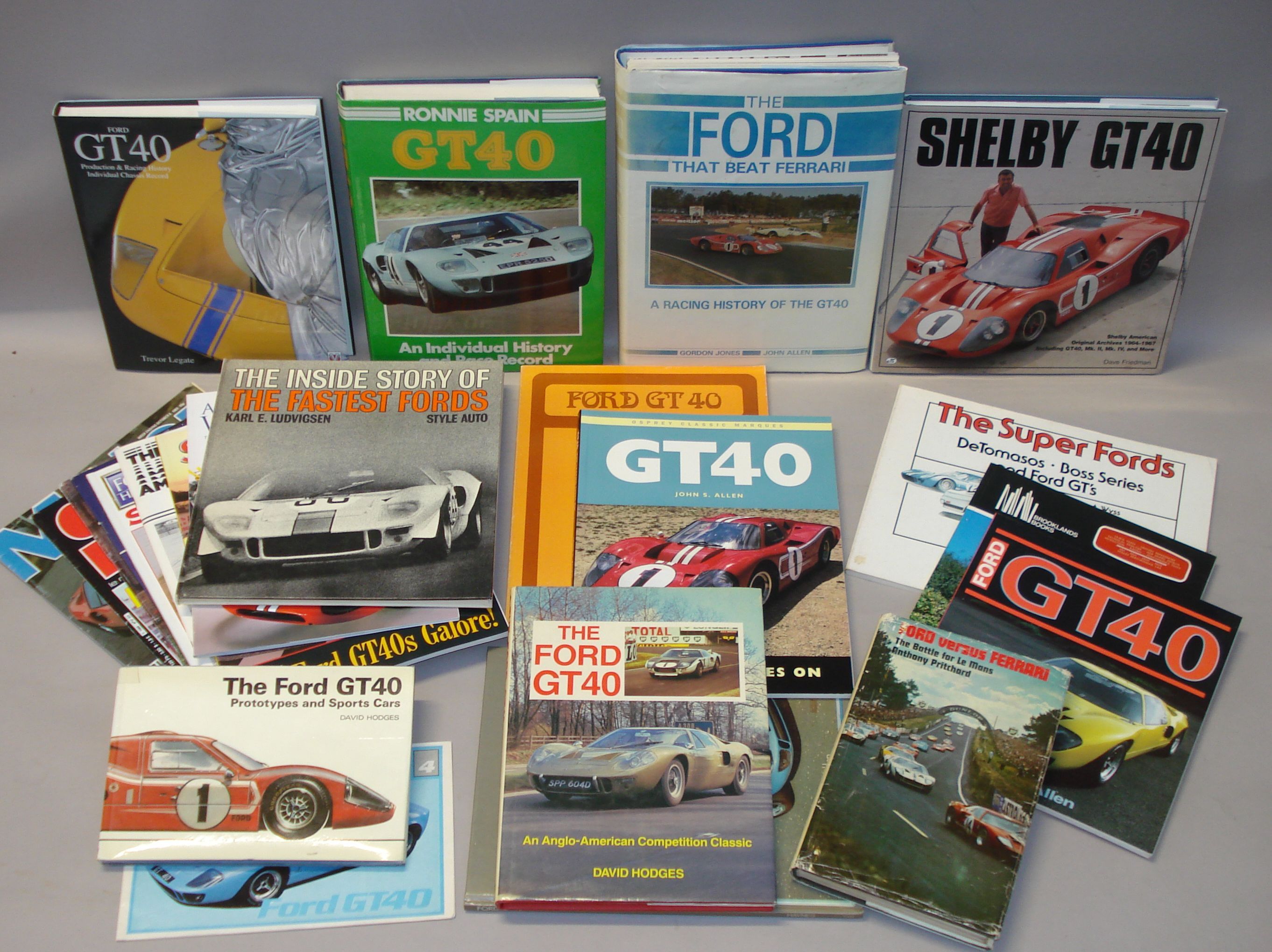 Bonhams Cars : Books relating to Ford GT40,