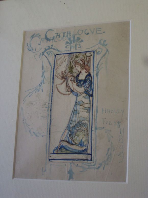 Bonhams : Leon Victor Solon (American, born 1872) A catalogue design ...