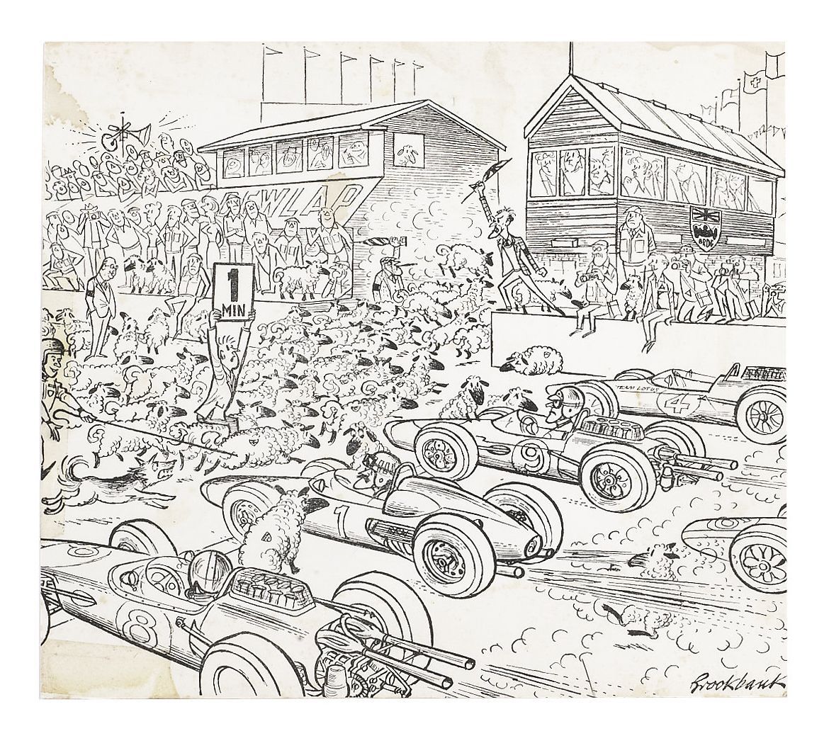 Bonhams Cars : A signed Jim Clark BRDC Christmas card after Russell ...