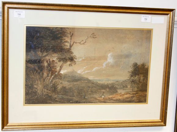 Bonhams : Follower of Paul Sandby, RA (British, 1730-1809) Figures in ...