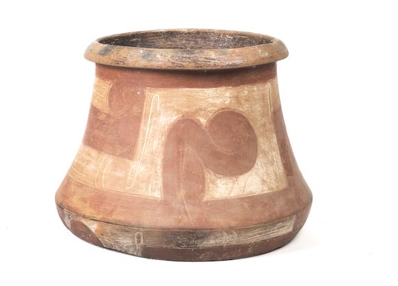 Bonhams : A Taíno terracotta Saladoid pot (Arnos Vale)
