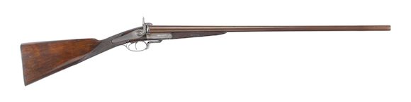 Bonhams : A 15-bore pinfire gun by J. Purdey, no. 6716