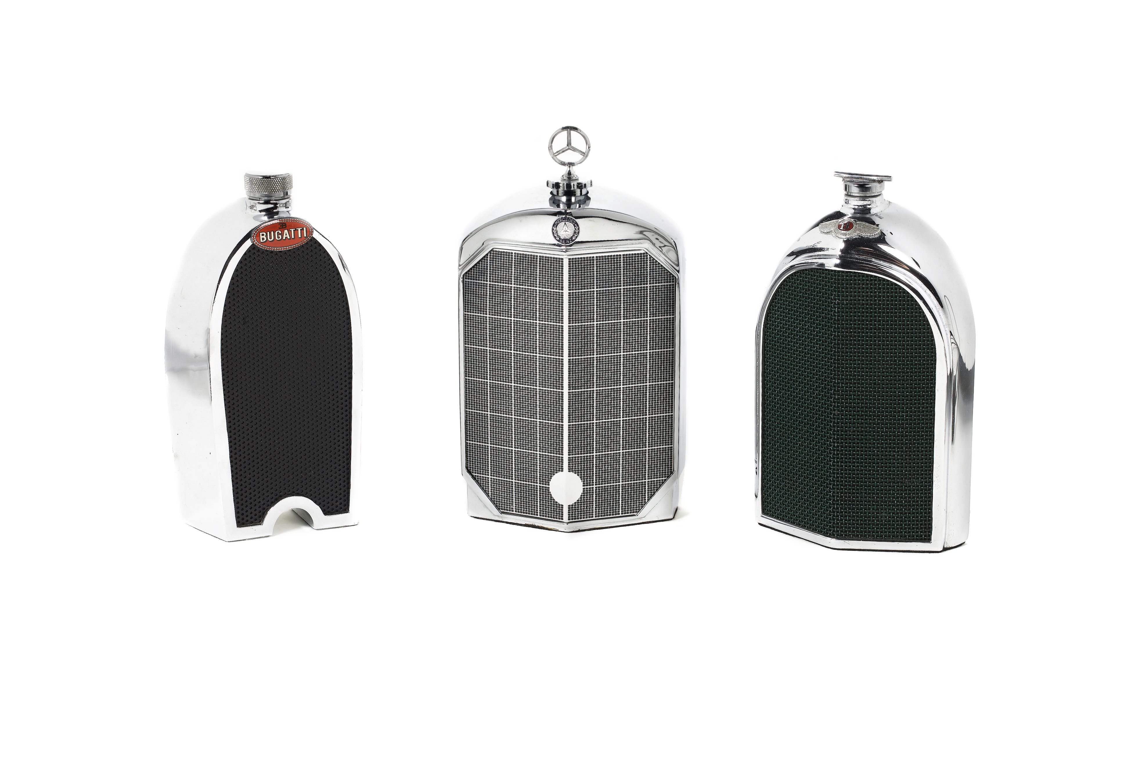 Bonhams Cars : A Bugatti radiator decanter, by Ruddspeed, British, 1960s,