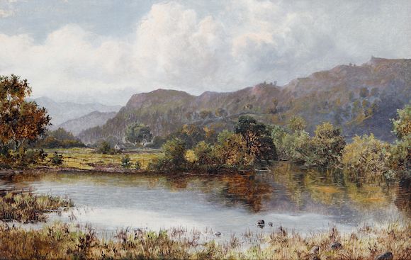 Bonhams : William Henry Mander (British, 1850-1922) The Church Pool ...