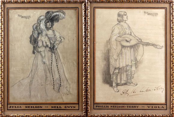 Bonhams : Early 20th Century School Head and Shoulders Portrait of ...