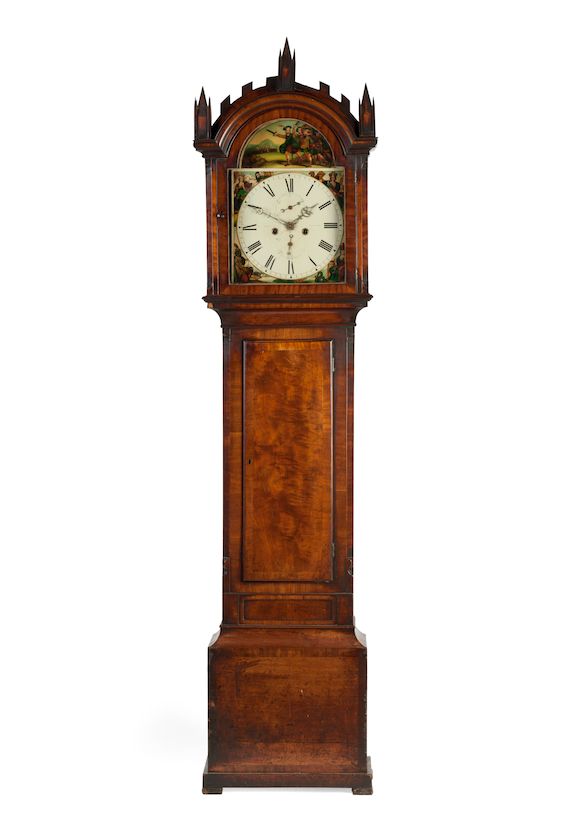 Bonhams : A mahogany longcase clock, second quarter 19th century Snell ...