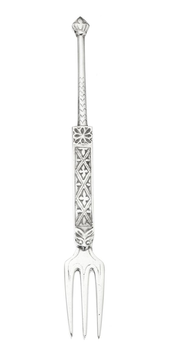 Bonhams : A silver Nunnery fork By Alexander Ritchie of Iona, with ...