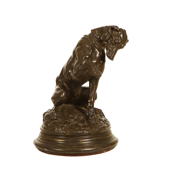 Bonhams : Antoine-Louis Barye, French (1795-1875) A bronze model of a ...