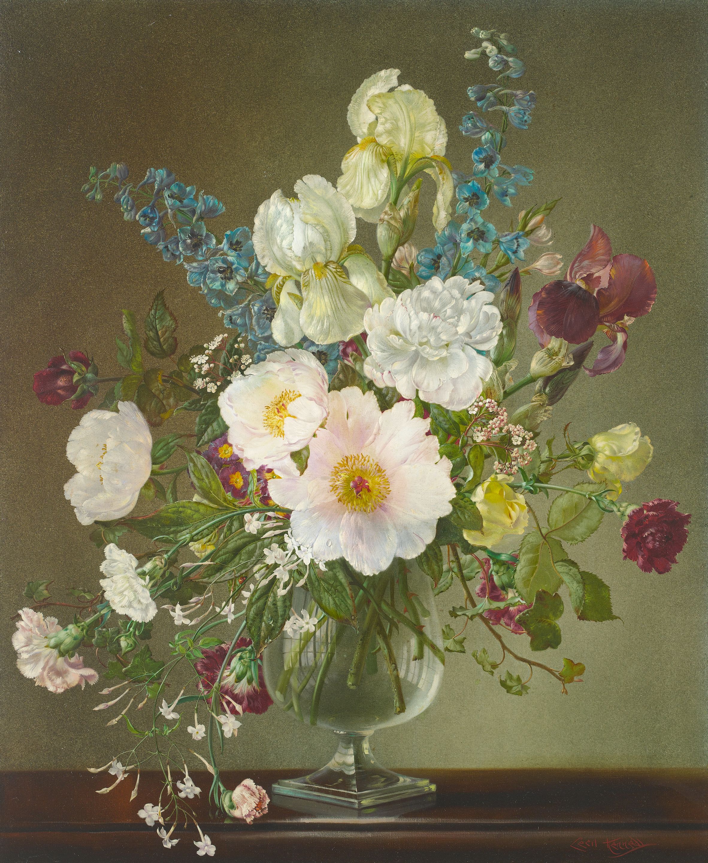 Bonhams : Cecil Kennedy (British, 1905-1997) Still life with ...