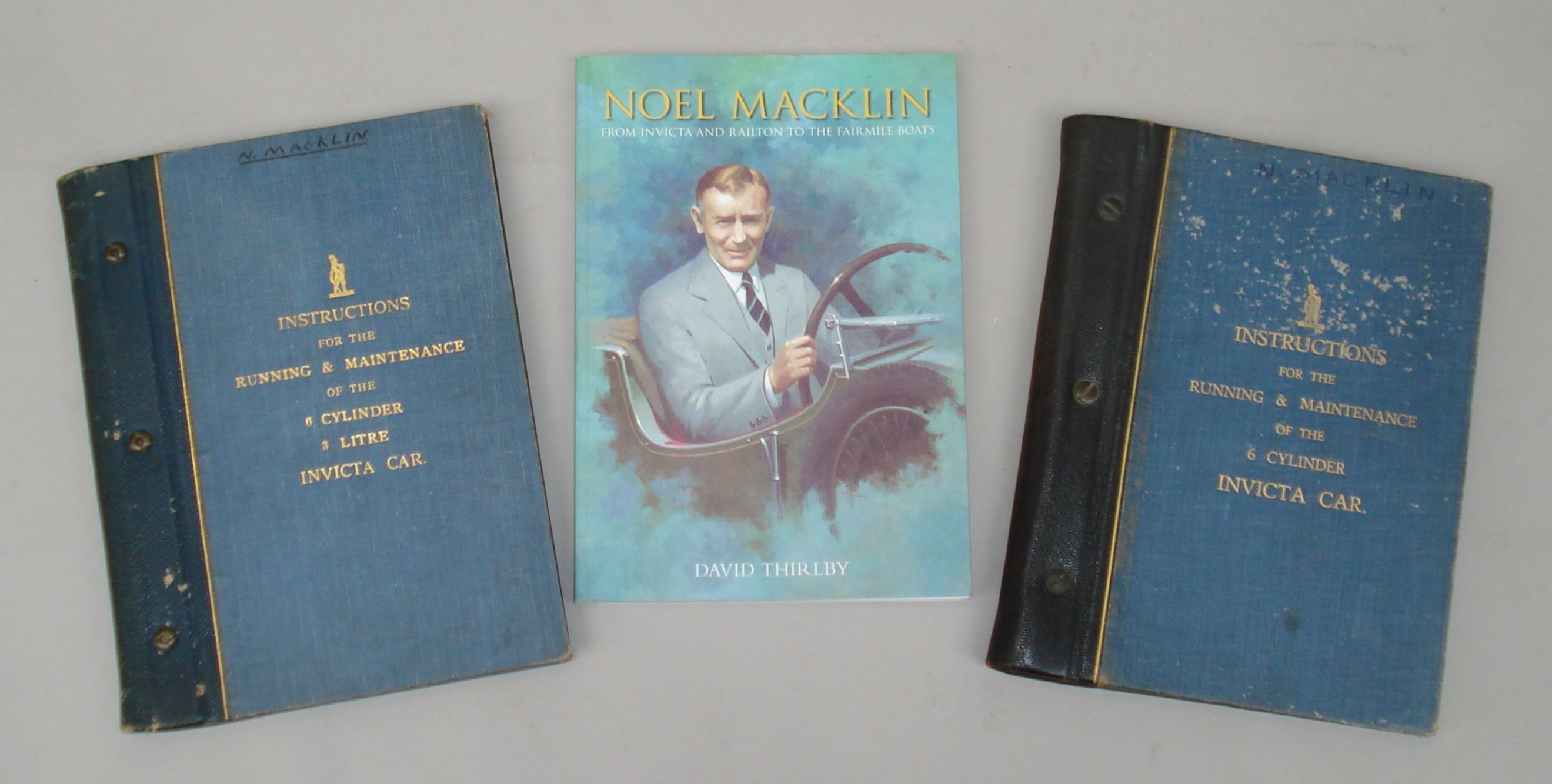 Bonhams Cars : Two Invicta instruction manuals for 6-cylinder cars ...