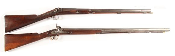 Bonhams : Two Percussion Sporting Guns