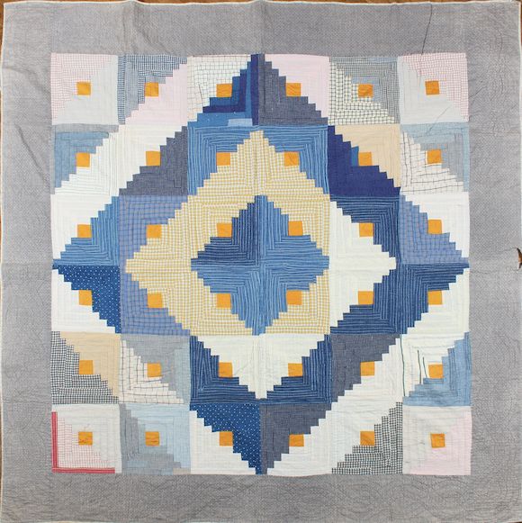 Bonhams : Two Durham quilts and an American patchwork quilt