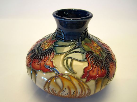 Bonhams : A Moorcroft 'Anna Lily' pattern vase, designed by Nicola ...