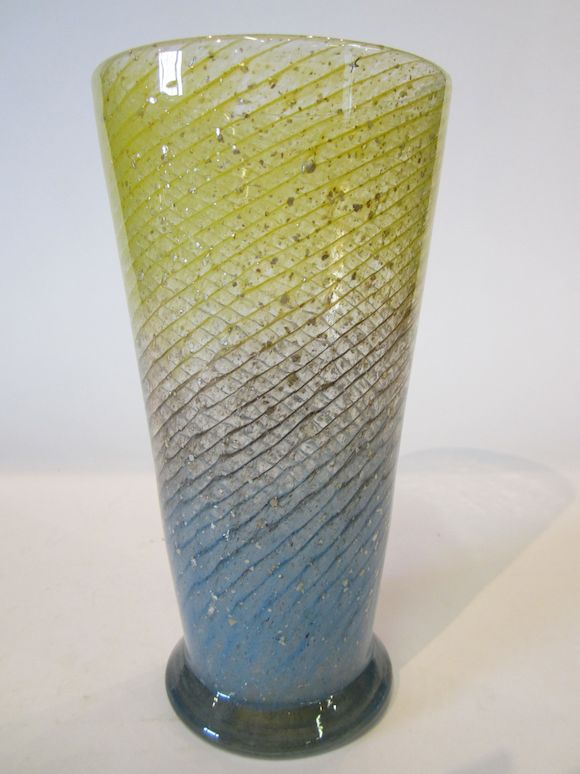Bonhams : A Monart glass vase