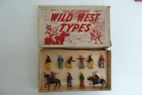 Bonhams : Britains RARE early post-war second grade DUOFORT sets 19