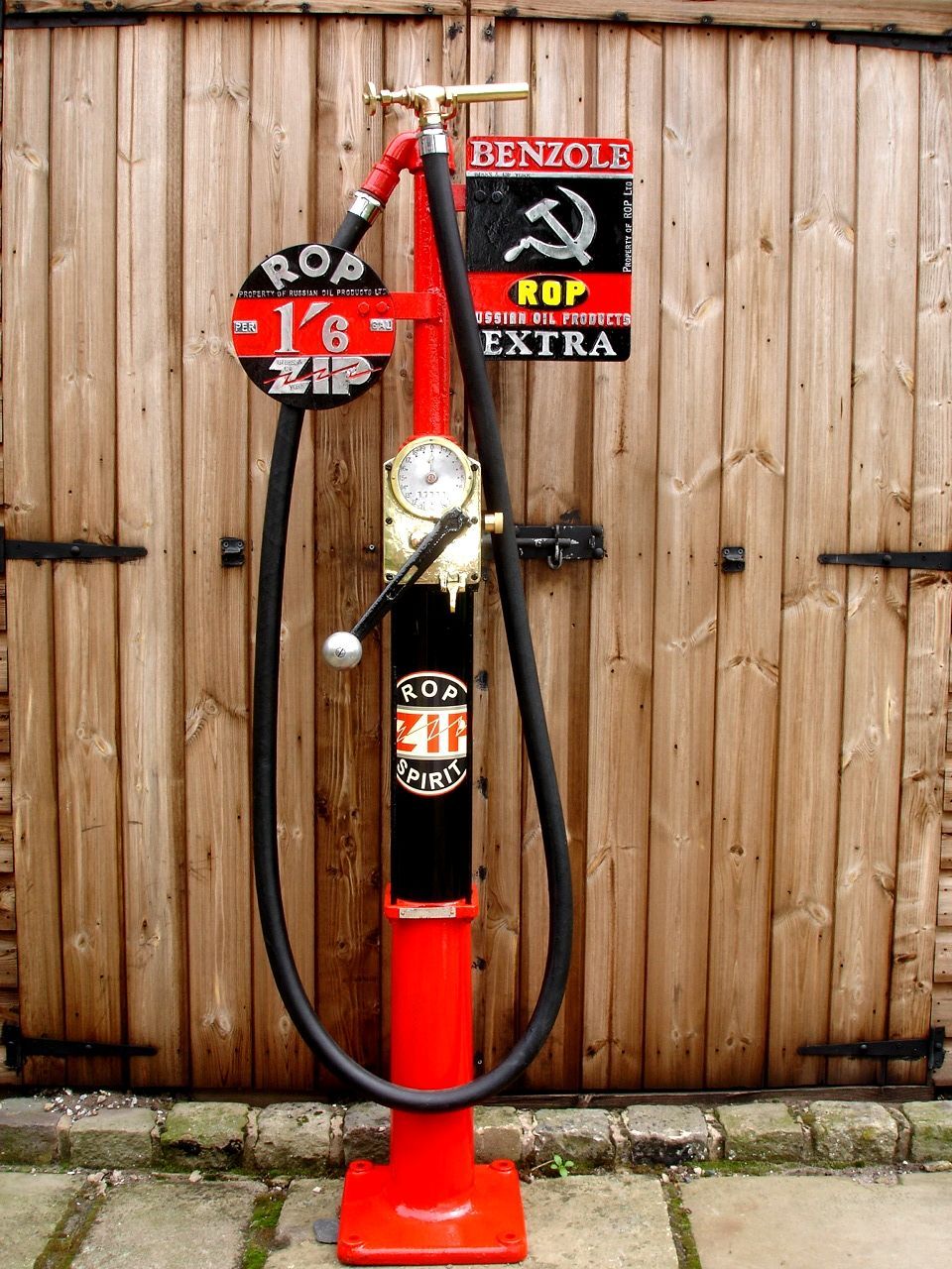Bonhams Cars : An Avery Hardoll CH1 hand operated petrol pump, serial ...