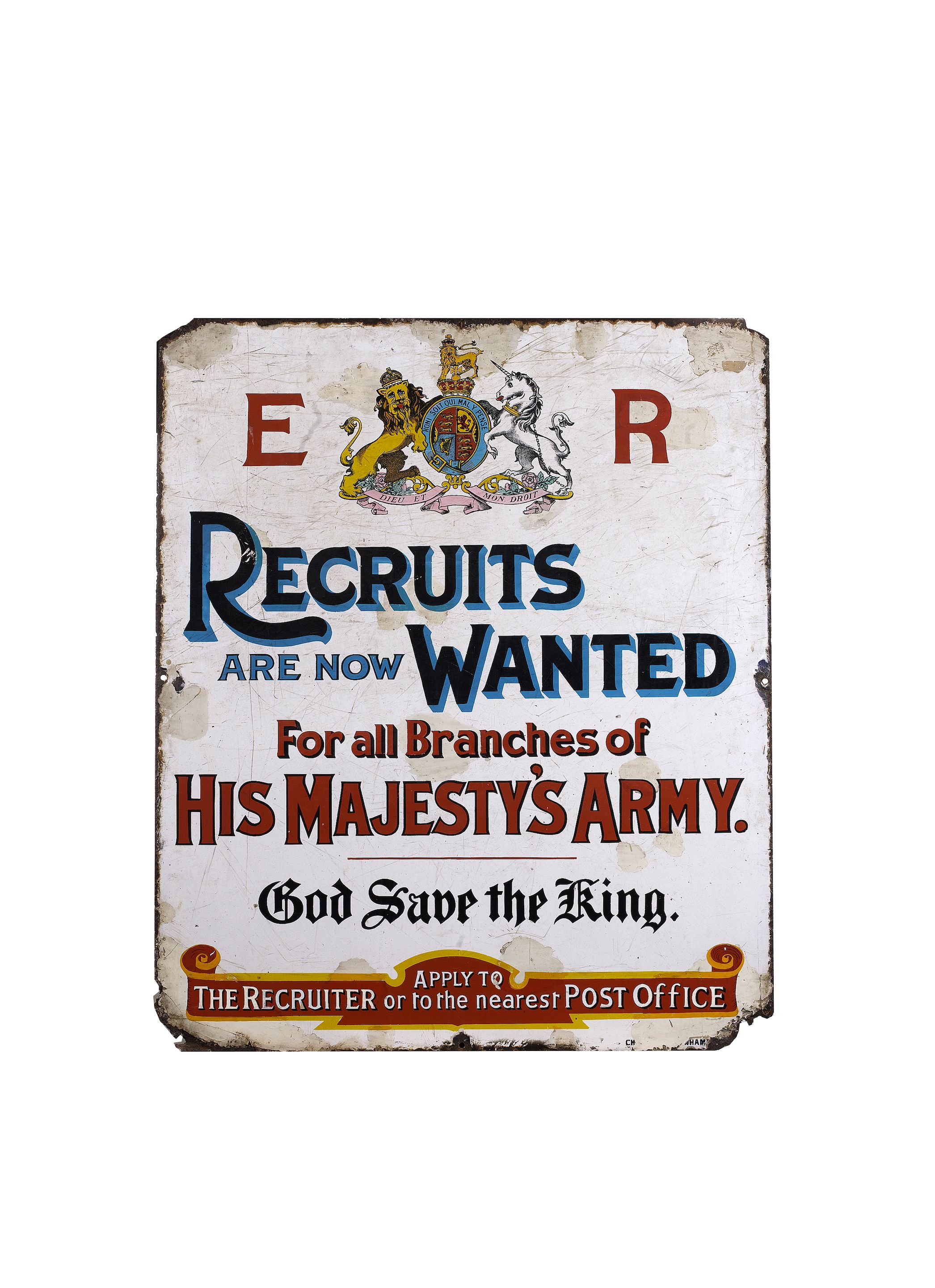 Bonhams Cars : A rare early 20th Century 'Recruits are now Wanted For ...