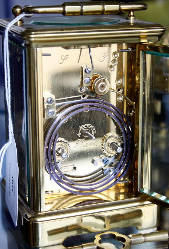 Bonhams : A late 19th Century carriage clock