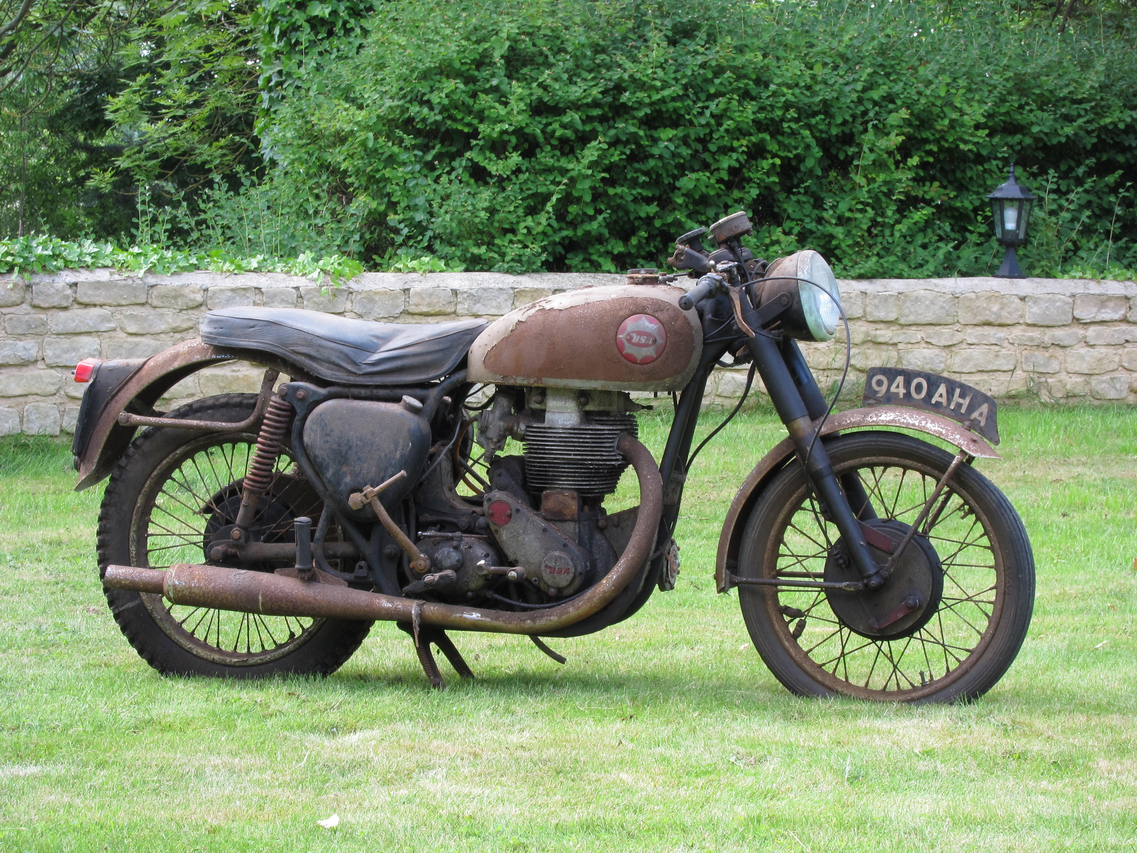 Bonhams Cars : 1955 BSA 500cc Gold Star Frame no. CB32 4130 Engine no ...