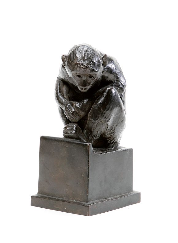 Bonhams : Donald Gilbert, British (1900-1961) A bronze figure of a ...