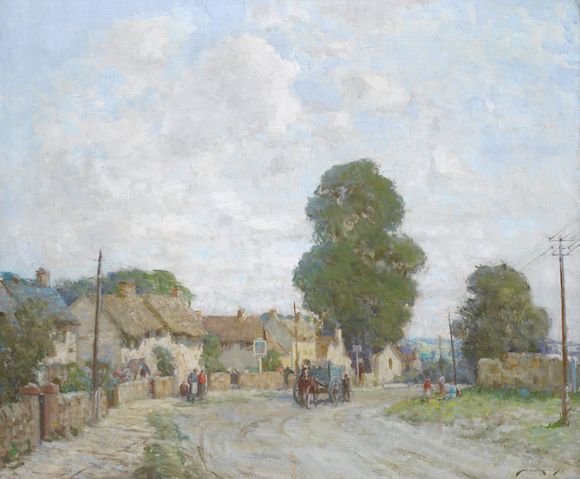Bonhams : William Lee Hankey, RWS, RI, ROI, RE (British, 1869-1952) A ...
