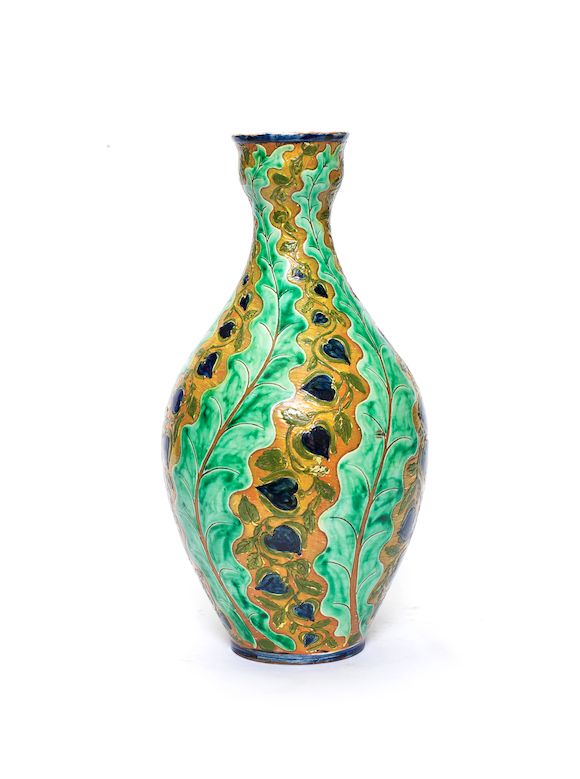 Bonhams : Hannah Jones for Della Robbia A Large Vase, circa 1900