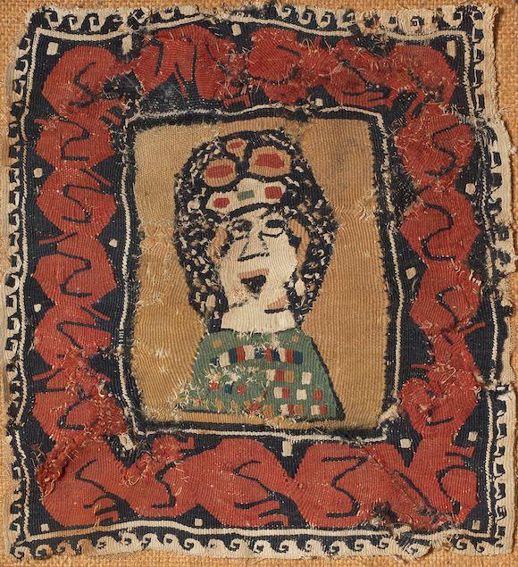 Bonhams : Two composite Coptic textile panels 2