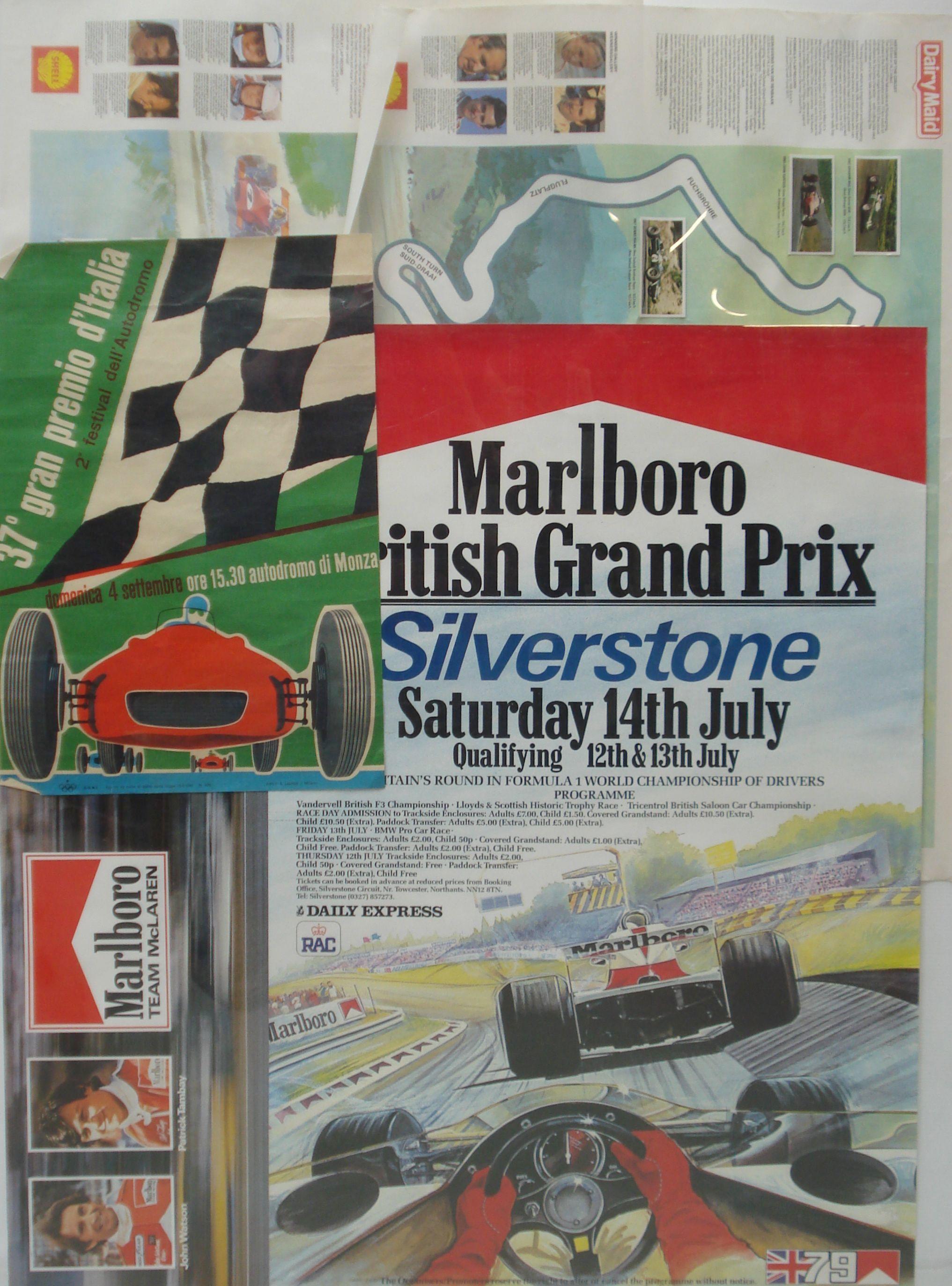 Bonhams Cars Assorted Motoring Posters