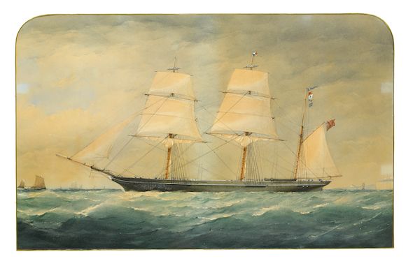 Bonhams : Charles Taylor (British), 19th Century The P. & O. Steamship ...