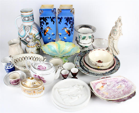 Bonhams A Collection Of Miscellaneous Ceramics