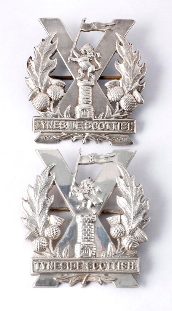 Bonhams : The Tyneside Scottish Insignia