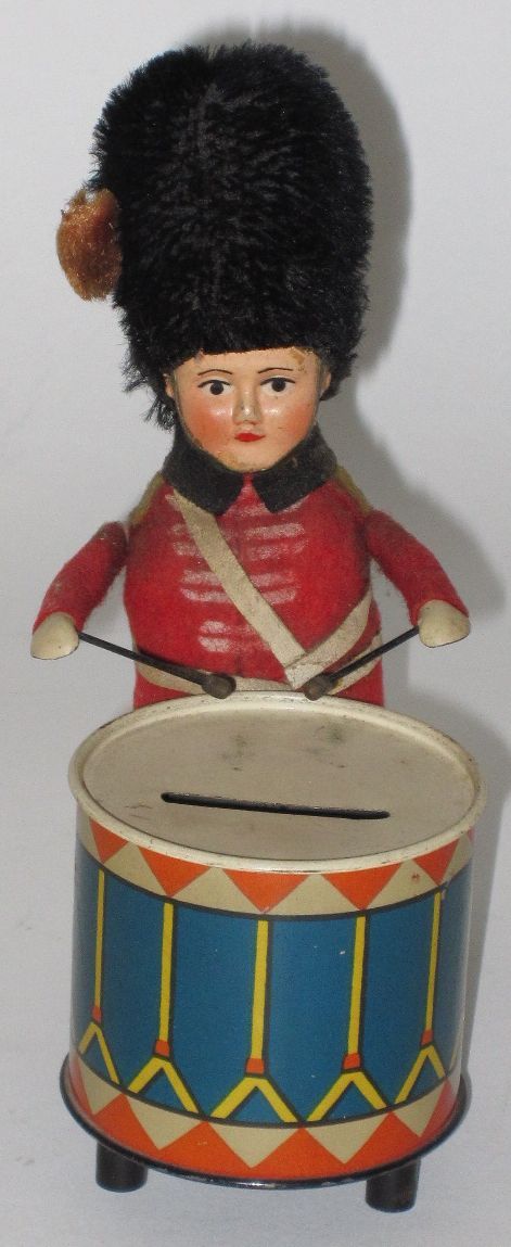 Bonhams : Schuco c/w Drummer money box